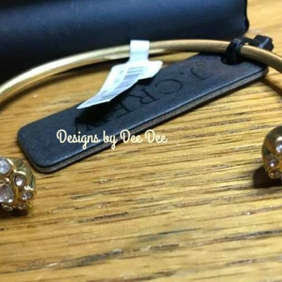 J. Crew | Jewelry | J Crew Rhinestone Cuff Bracelet | Poshmark